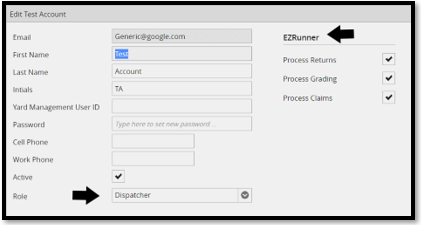 Creating EZ-Runner Users and Adjusting Permissions